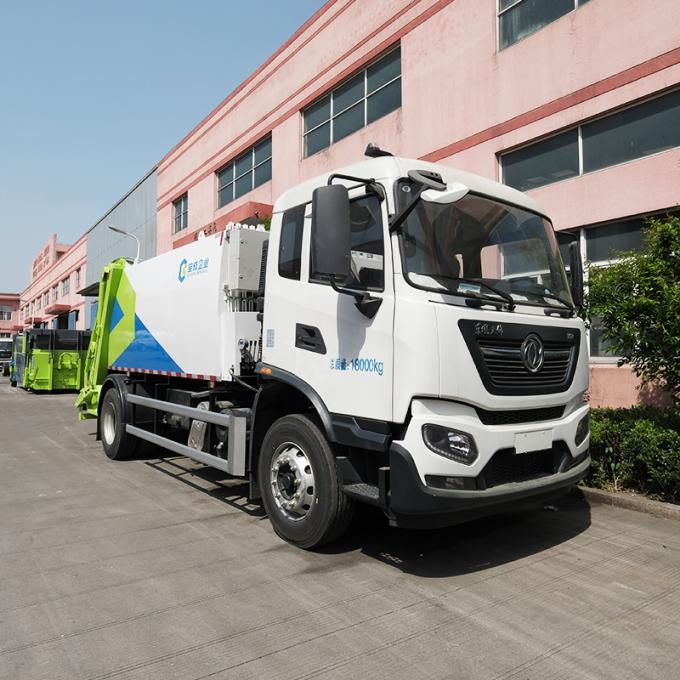 18000kg Garbage Compactor Truck User Friendly Design Corrosion Resistance